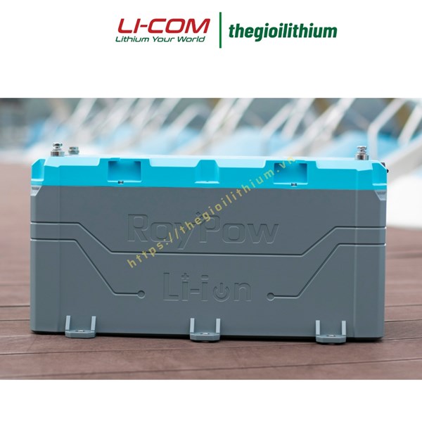 Pin lithium cho thuyền, du thuyền, thuyền câu cá của RoyPow 12V 100Ah ...